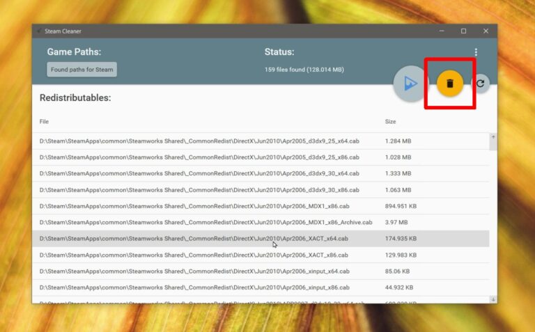 How to clean the SteamLibrary folder on Windows 10