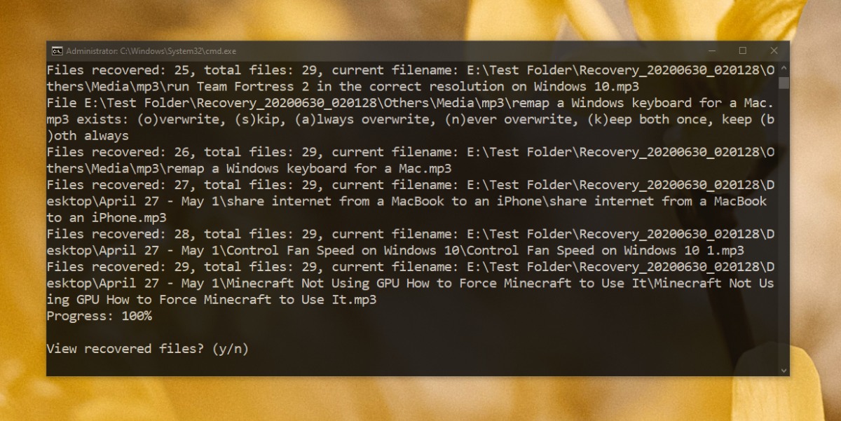 How to use the Windows File Recovery tool on Windows 10