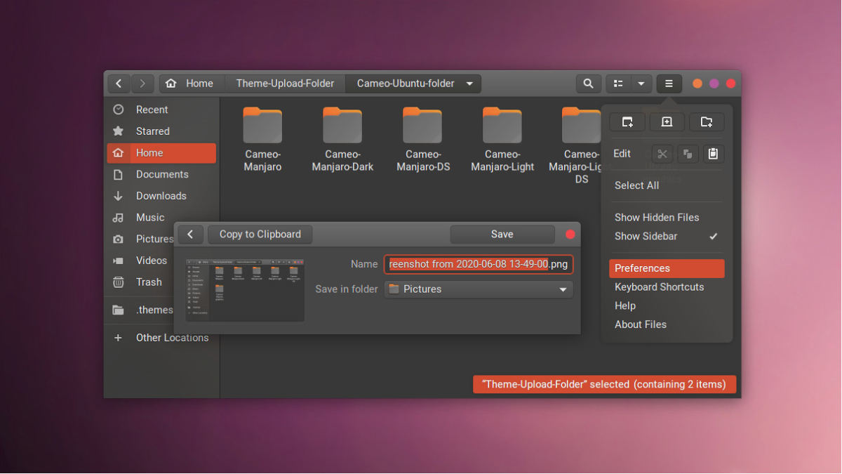 How to install the Cameo Ubuntu GTK theme on Linux