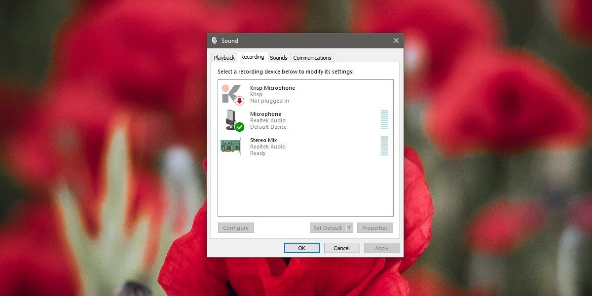 How to test a microphone windows 10