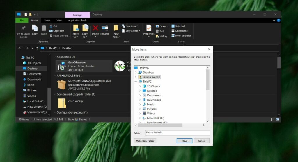 How to add 'Move to' and 'Copy to' context menu options on Windows 10