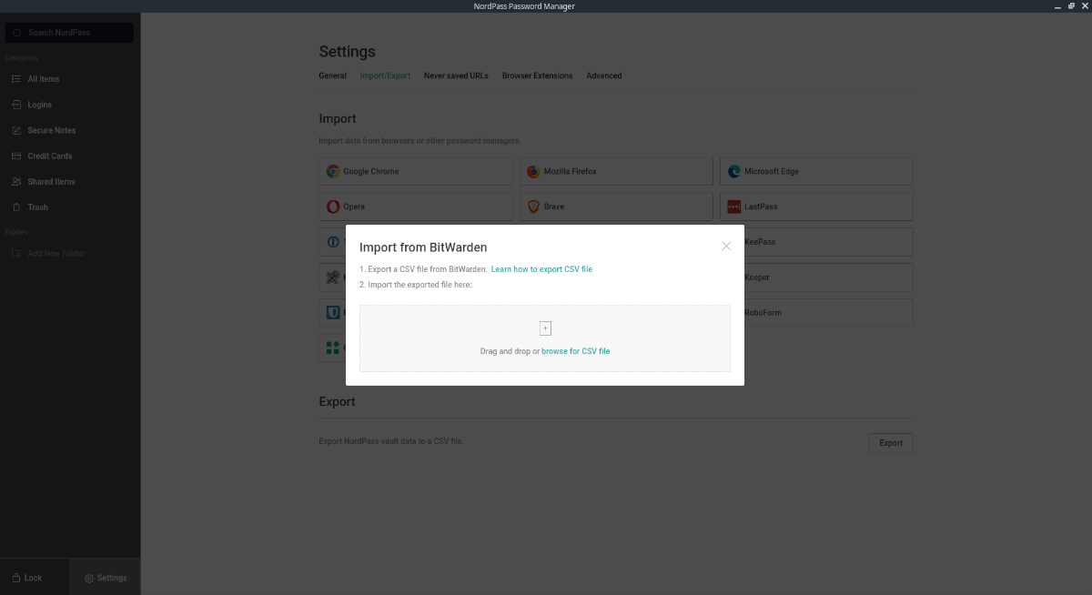 How to set up NordPass password manager on Linux
