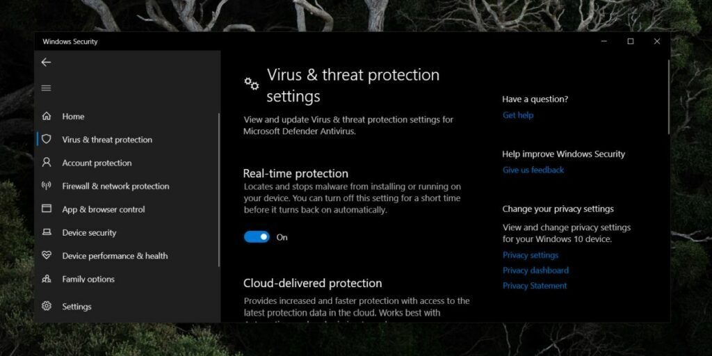 How to turn on Windows Defender on Windows 10