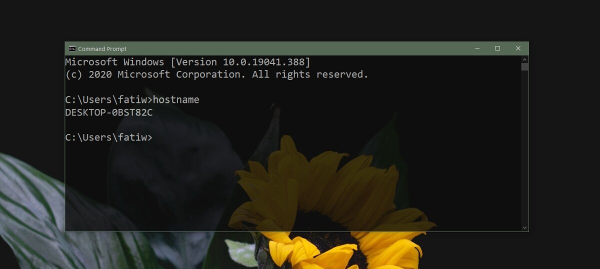 How to find the Computer name on Windows 10