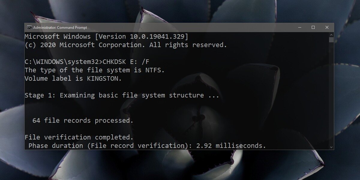 How to repair corrupted directory on Windows 10