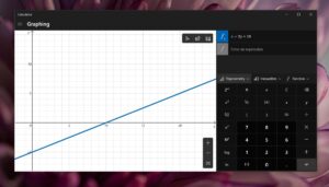 How to use the graph mode in Calculator on Windows 10