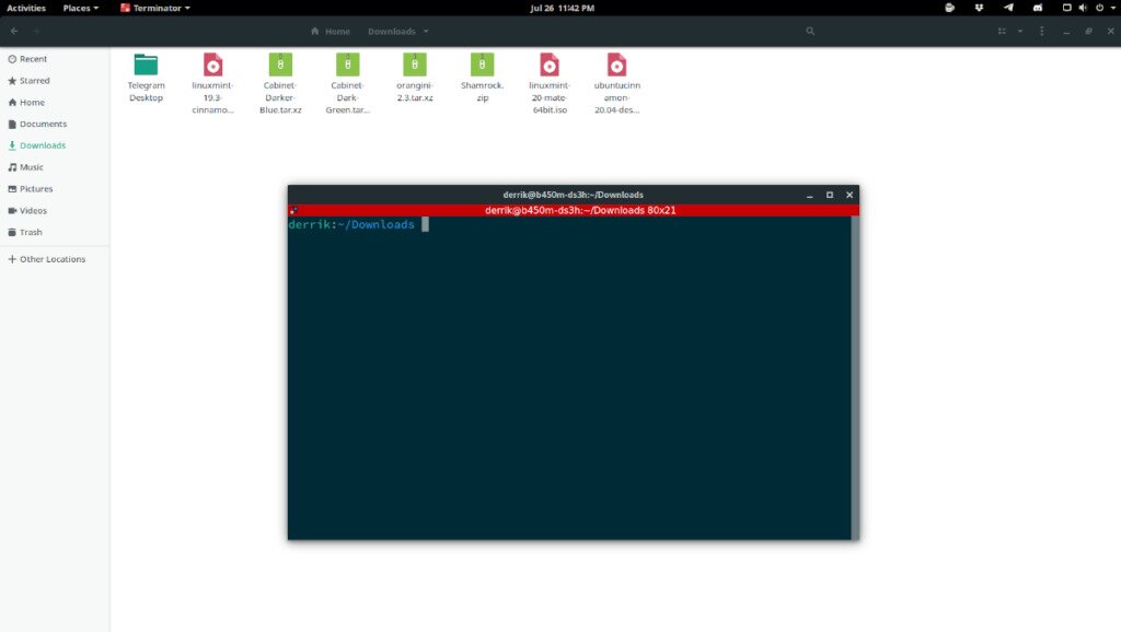 How to open any terminal app from Nautilus