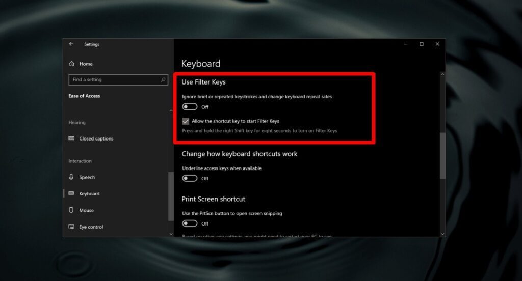 How to fix keyboard lag on Windows 10