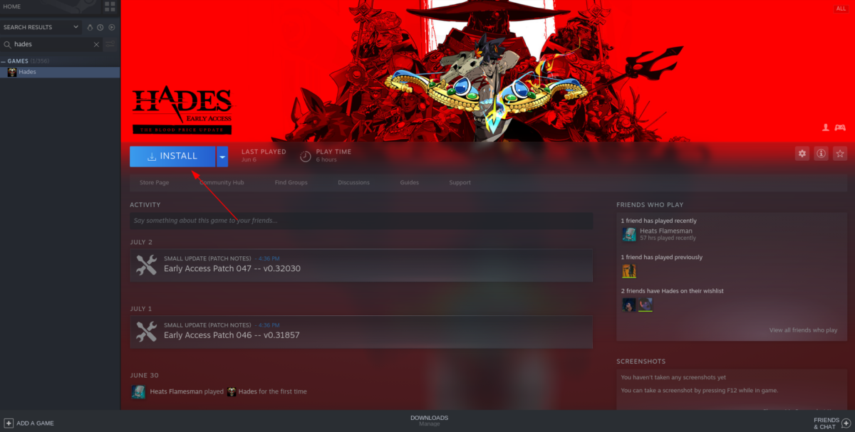 How to play Hades on Linux