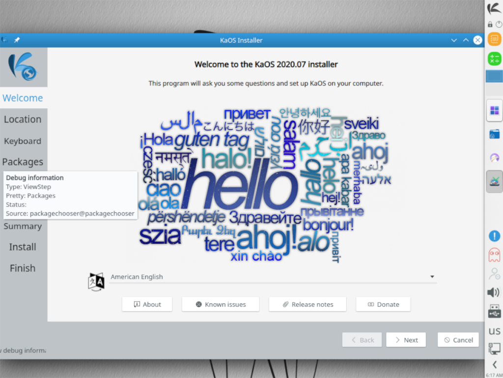 How to install KaOS
