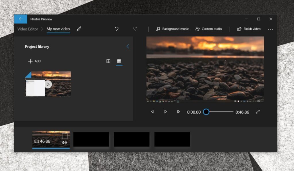 How to combine audio and video on Windows 10