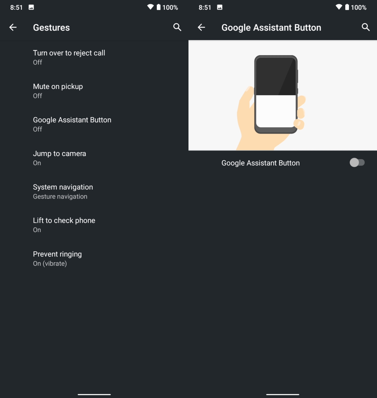 How to remap the Google Search key on an Android phone