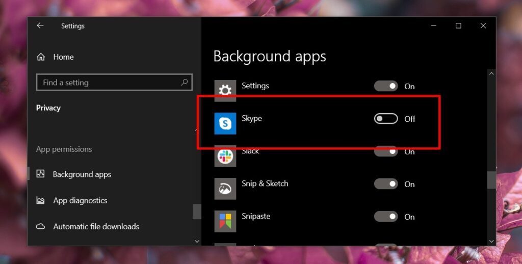 How to disable Skype on startup on Windows 10