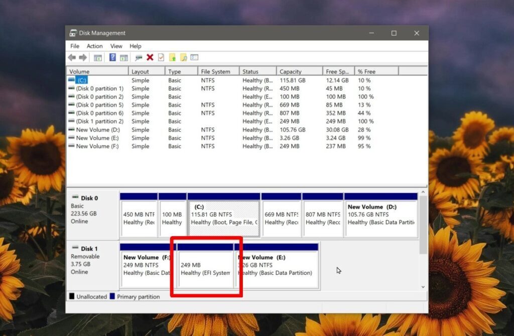 How to delete a system partition on Windows 10