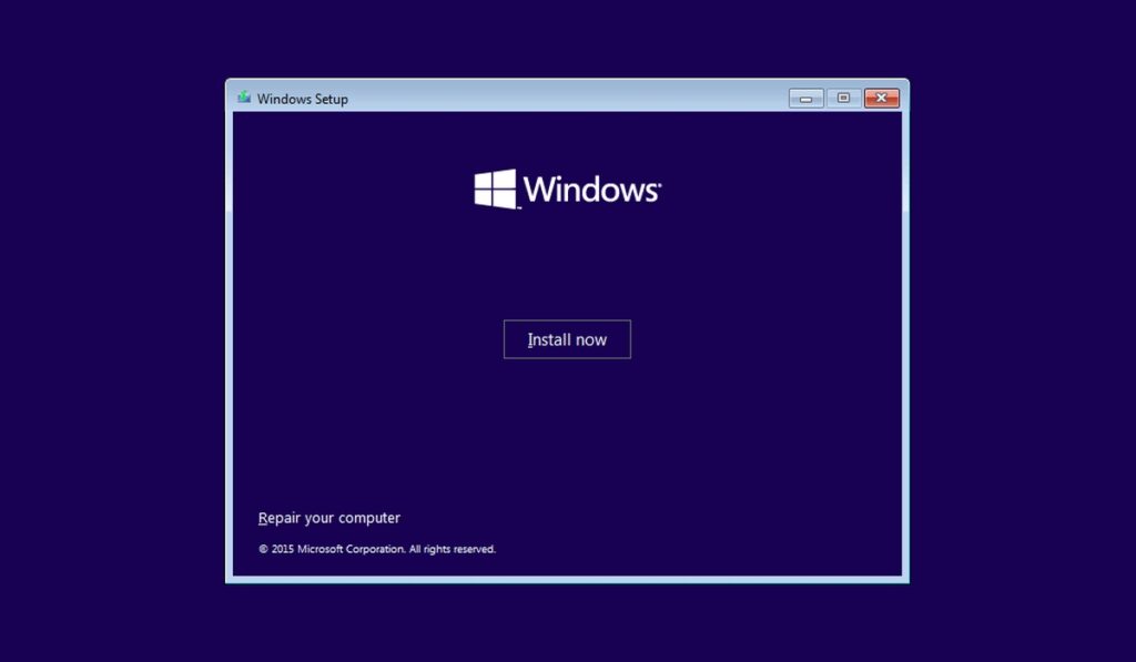 How to access Command Prompt when Windows 10 won't boot