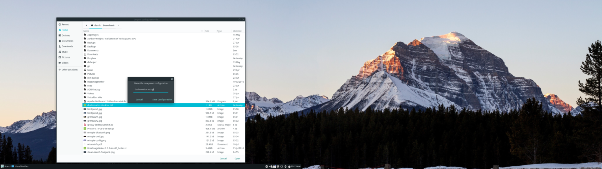 How to set up dual panels on XFCE 4
