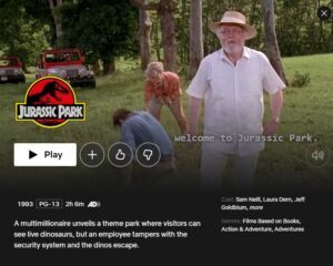 How to Watch Jurassic Park Trilogy on Netflix US from Anywhere