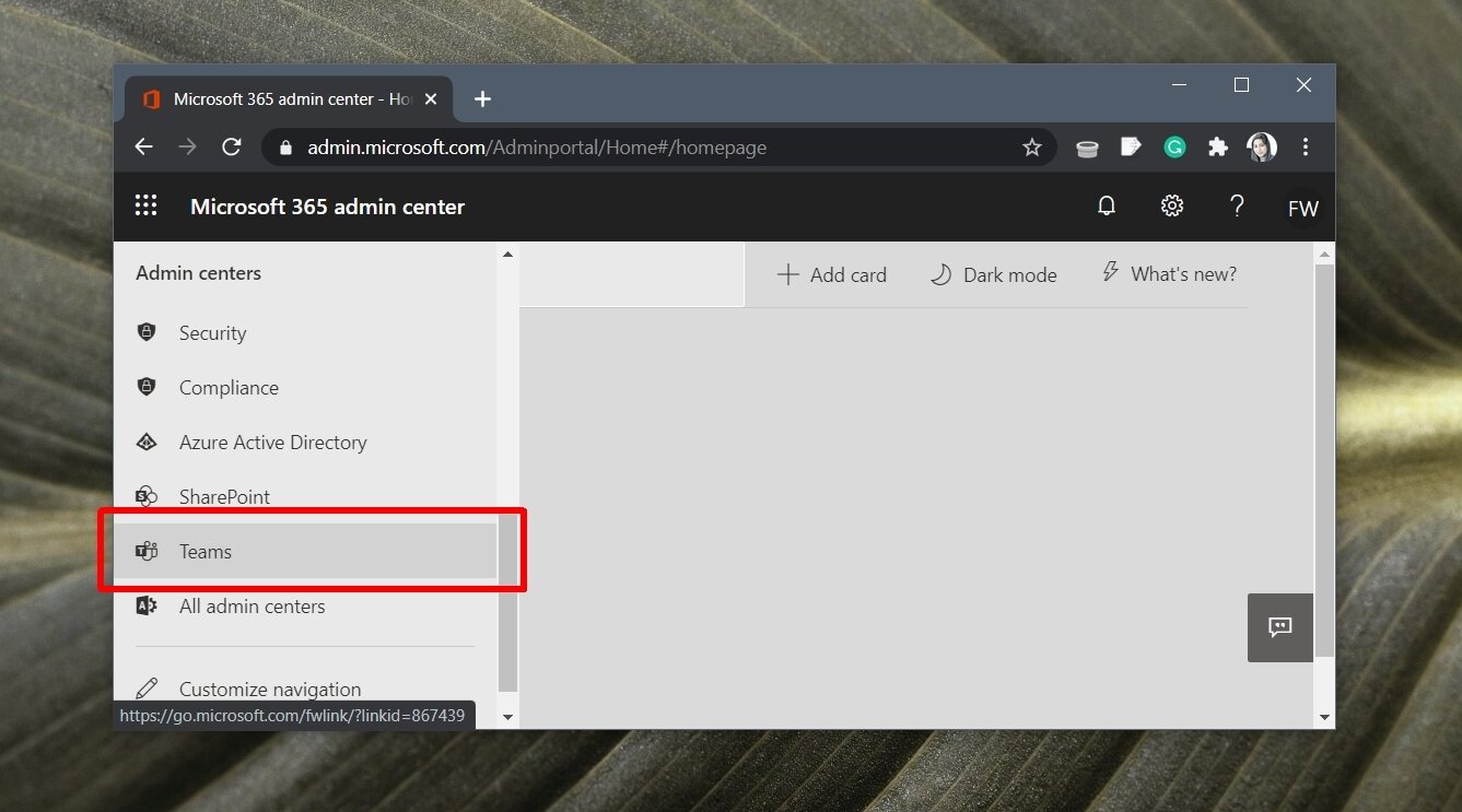 How to Access Microsoft Teams Admin Center