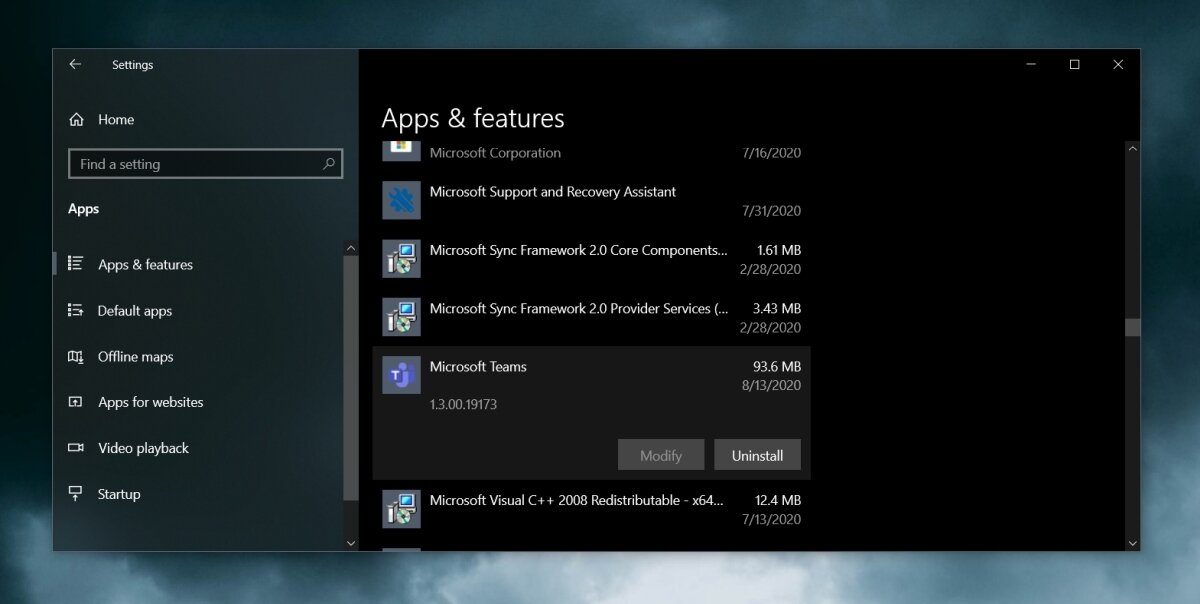 How to Uninstall Microsoft Teams When It Fails To