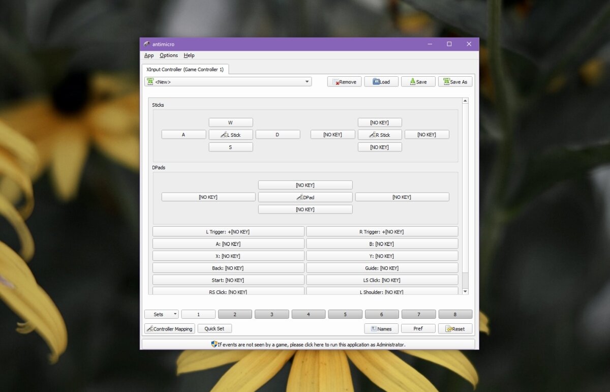 How to map a controller to keyboard keys on Windows 10
