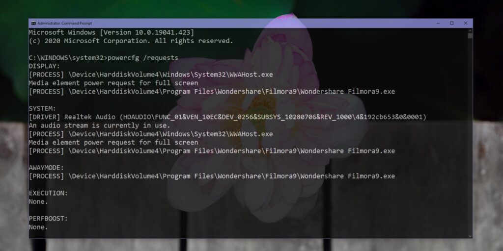 How to view apps preventing sleep on Windows 10