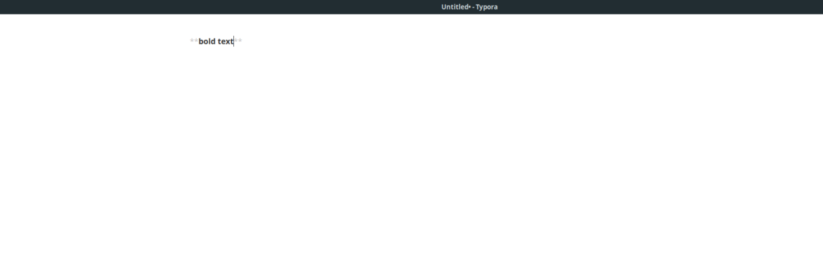 How to use the Typora markdown editor on Linux