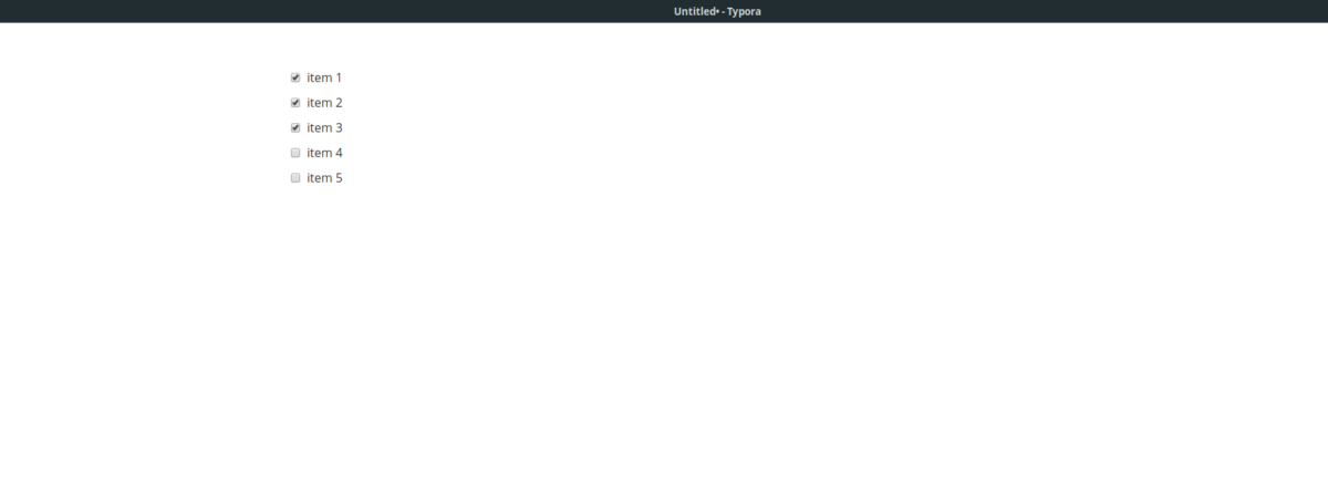 How to use the Typora markdown editor on Linux