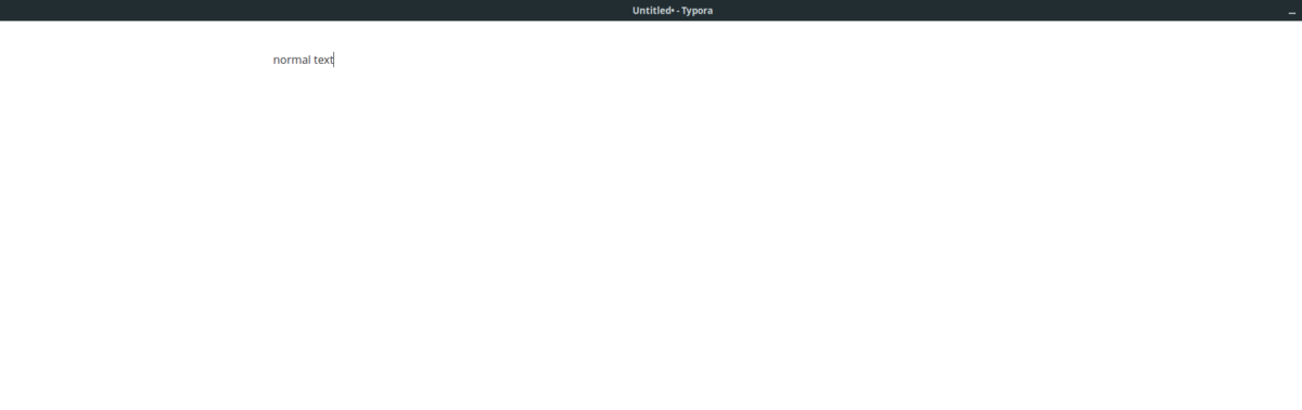 How to use the Typora markdown editor on Linux