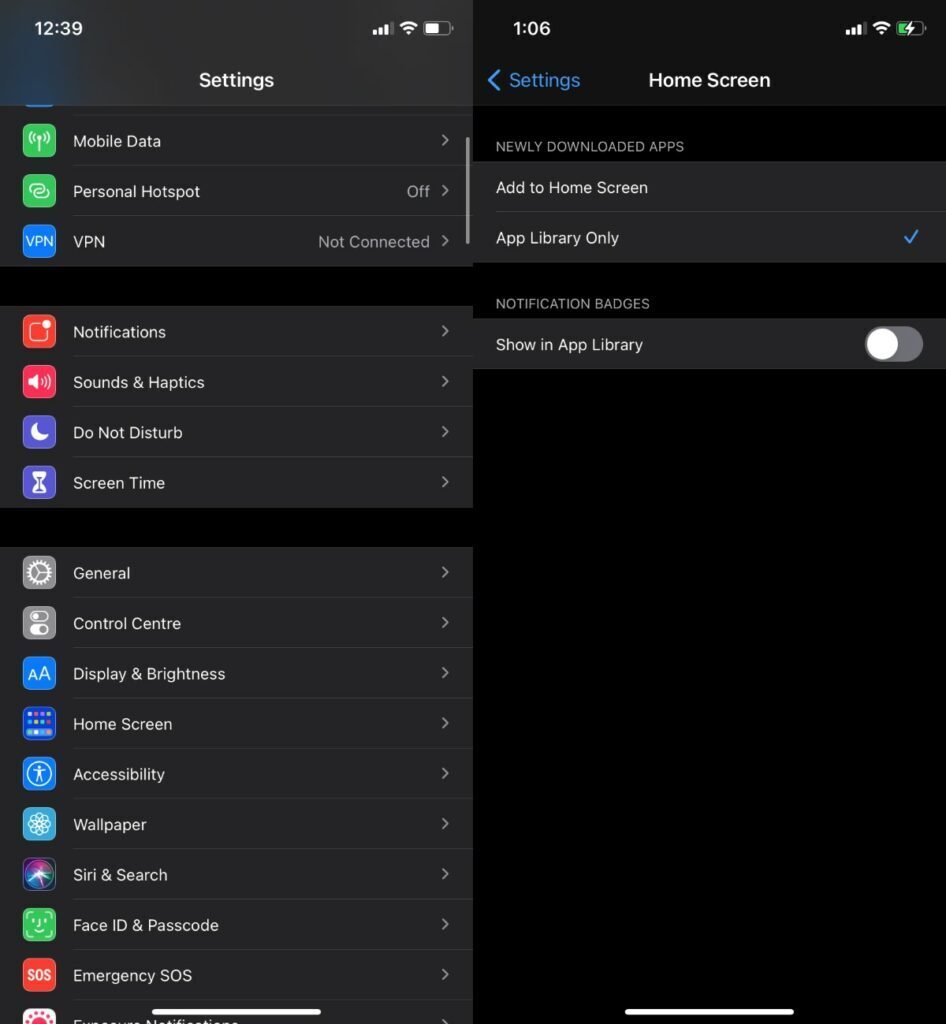How to move apps to the Home screen and App library on iPhone