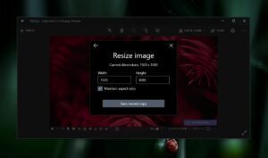 How to resize images on Windows 10