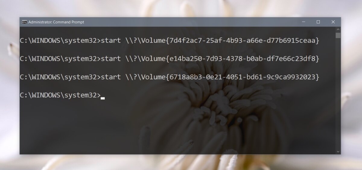 How to access the recovery and boot partition in Windows 10