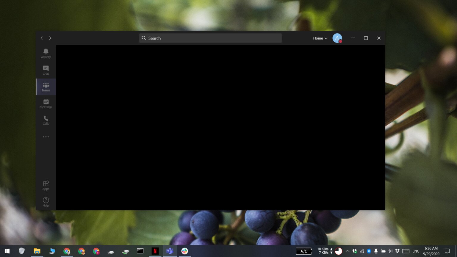 How to Hide the Teams Meeting Control Taskbar