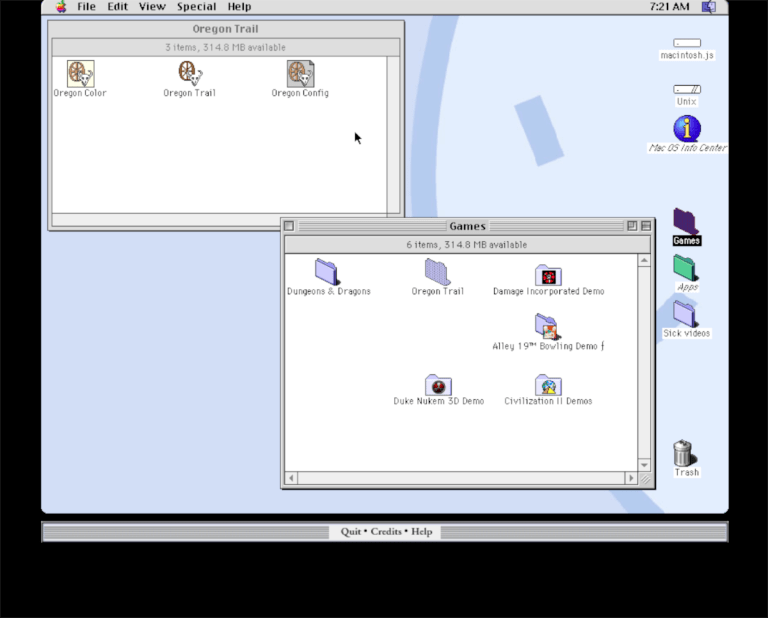 How test out Mac OS 8 on Linux
