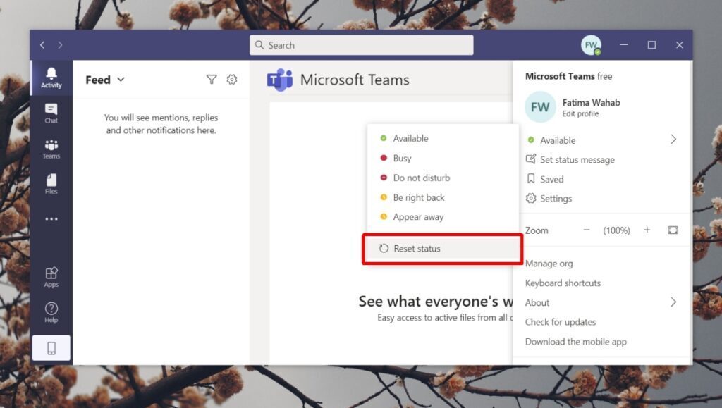 Microsoft Teams Status Stuck on Out of Office (FIXED)