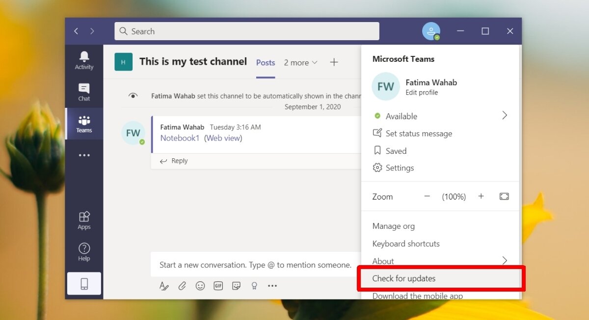 How to manage Microsoft Teams memory usage