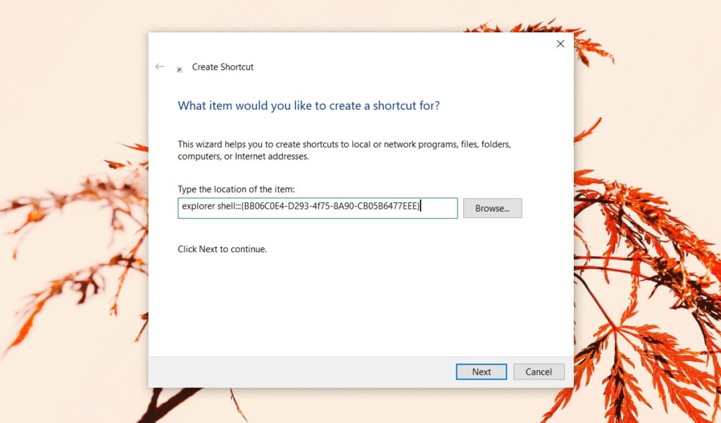 How to access the System Control Panel on Windows 10