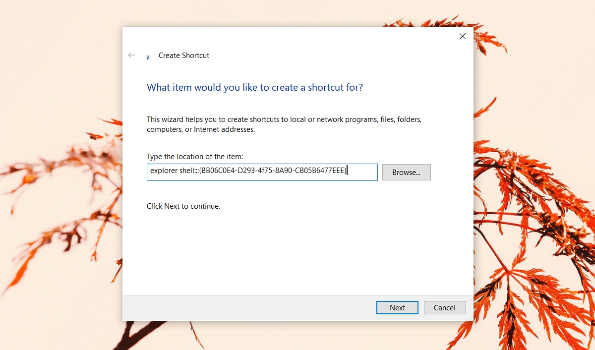 How to access the System Control Panel on Windows 10