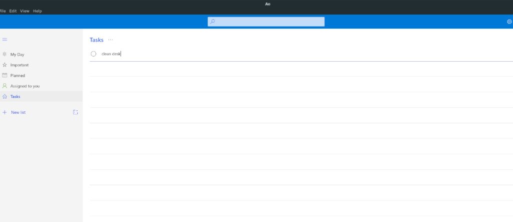 How to manage tasks on Linux with AO