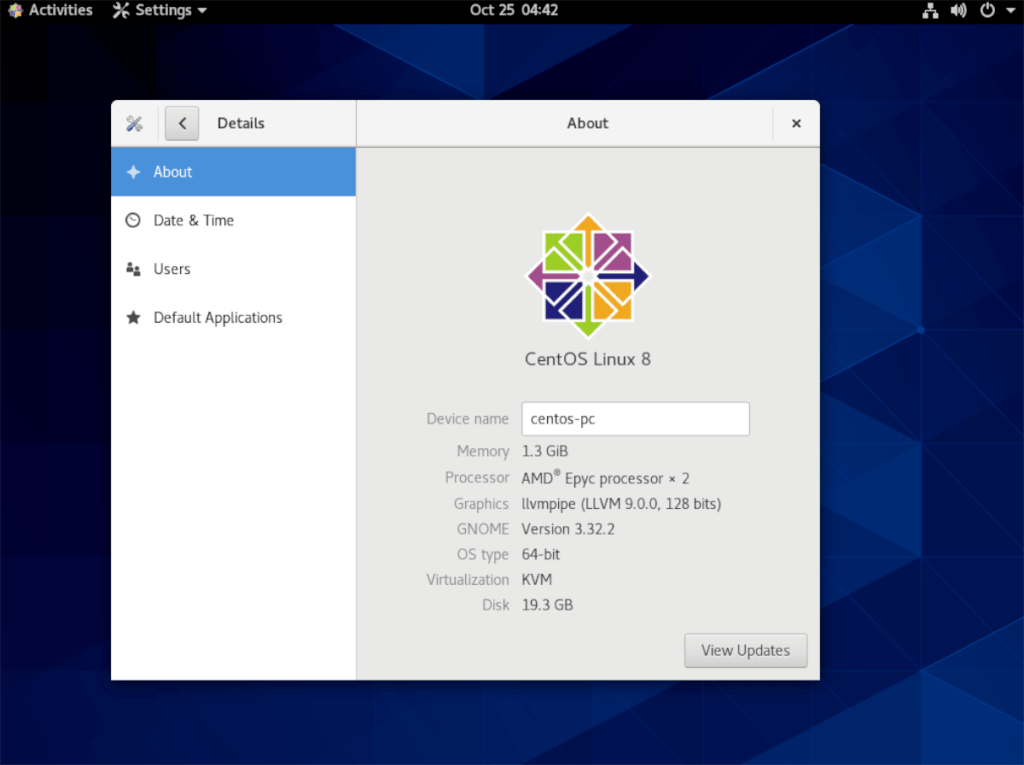 How to install CentOS 8 workstation