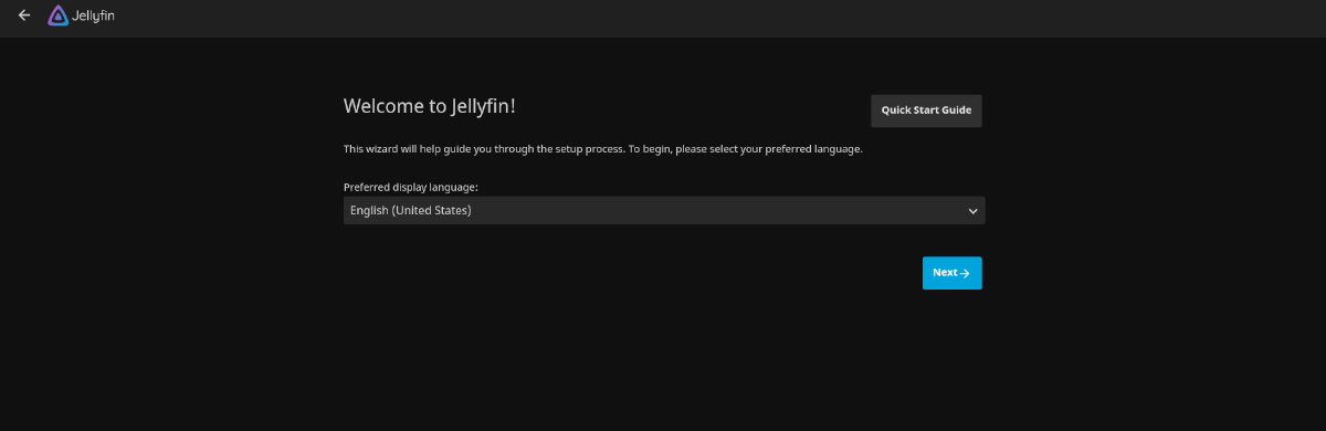 How to set up the Jellyfin media server on Linux