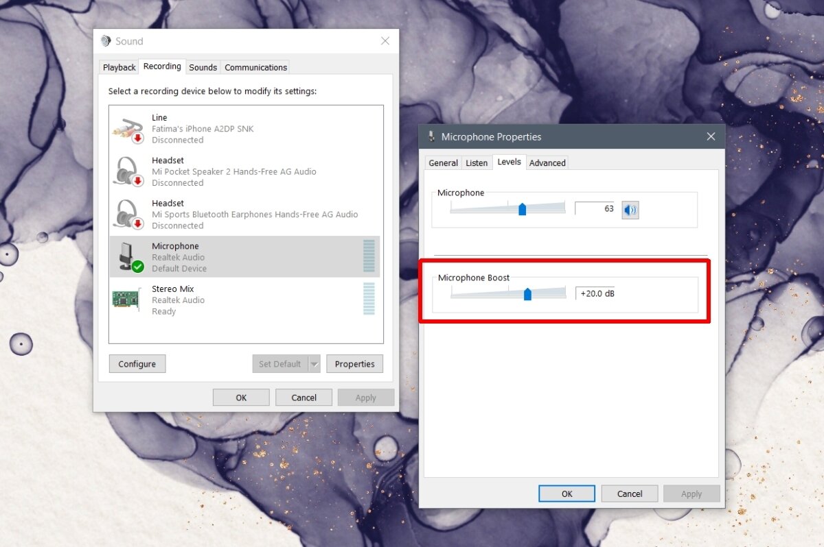 How to fix a mic that's too quiet on Windows 10