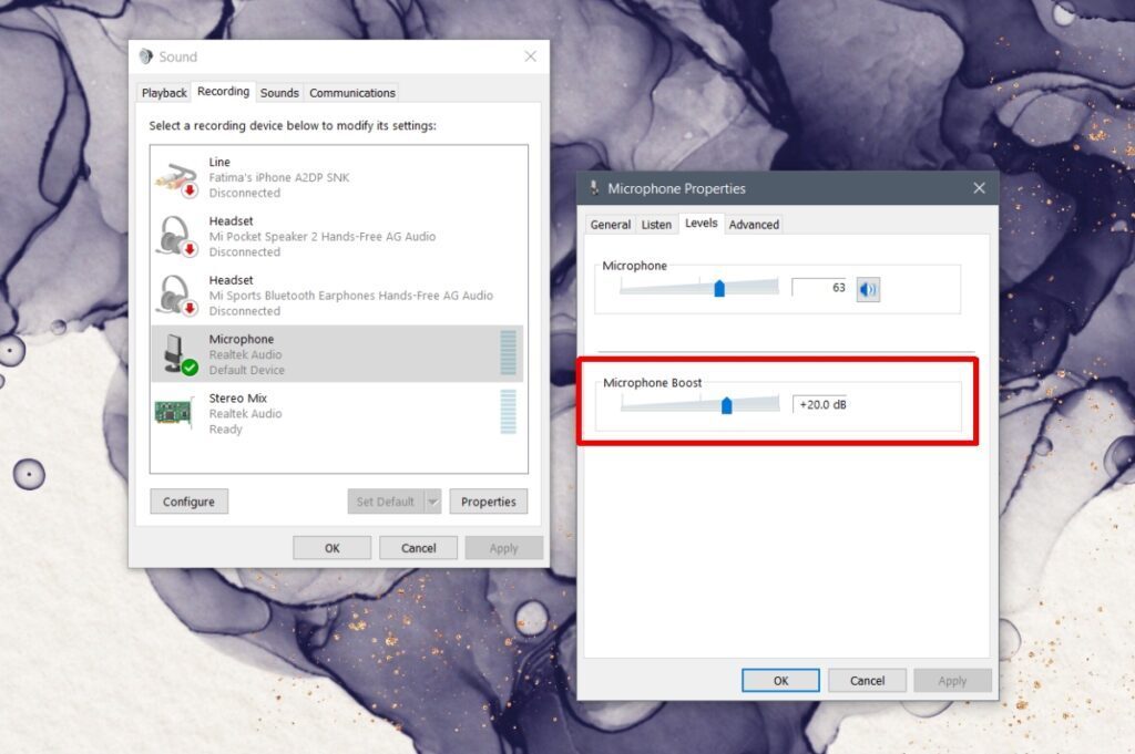 How to fix a mic that's too quiet on Windows 10