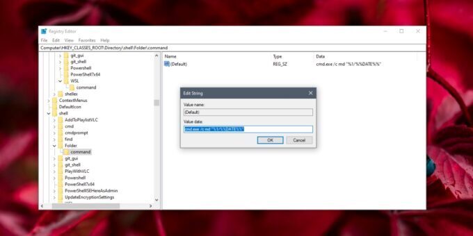 How to change default new folder name on Windows 10