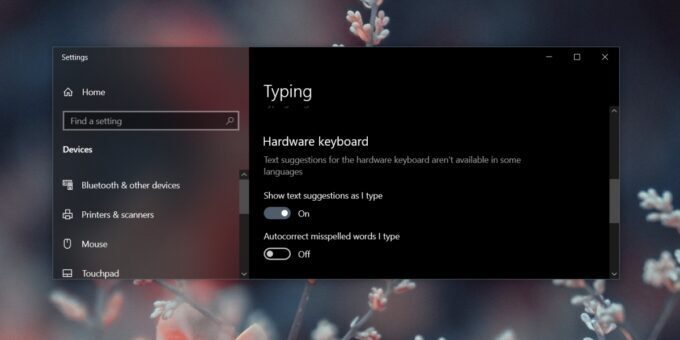 How to turn on predictive text on Windows 10