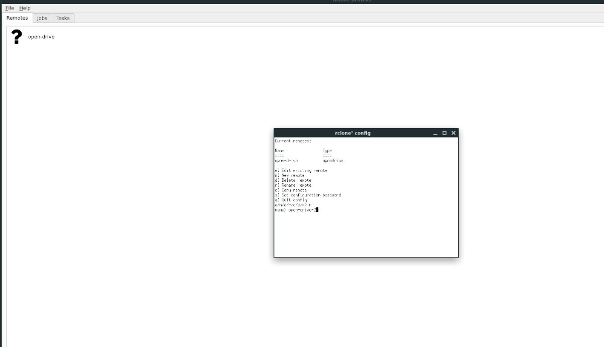 How to set up Rclone Browser on Linux