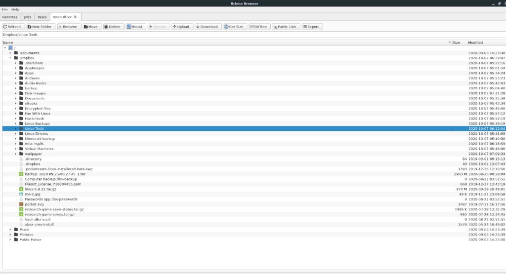 How to set up Rclone Browser on Linux