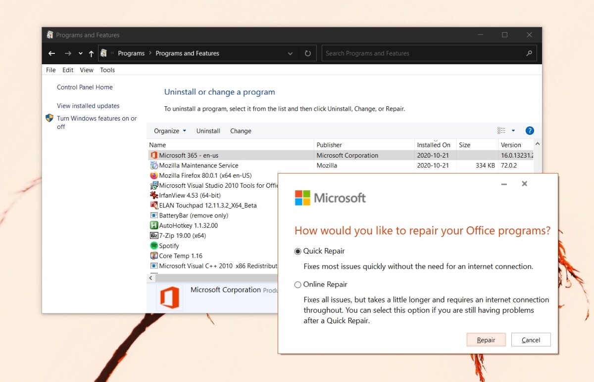 How to fix Outlook search not working on Windows 10