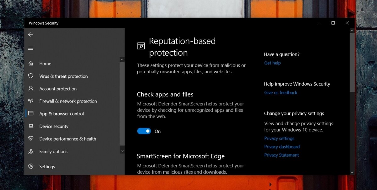 How to fix "SmartScreen can't be reached right now" on Windows 10