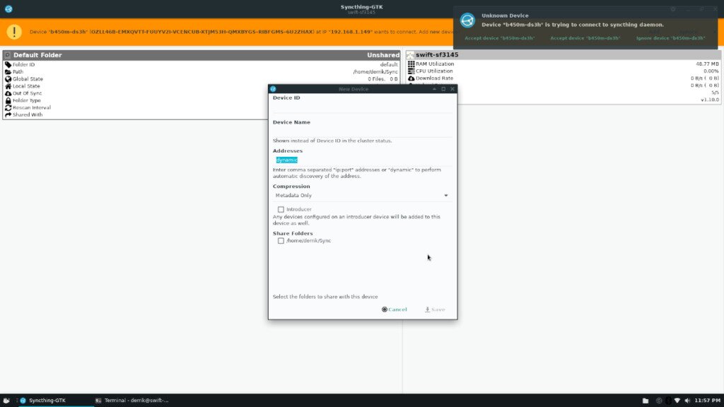 How To Sync Configuration Files On Linux With Syncthing
