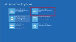How to run Startup Repair on Windows 10